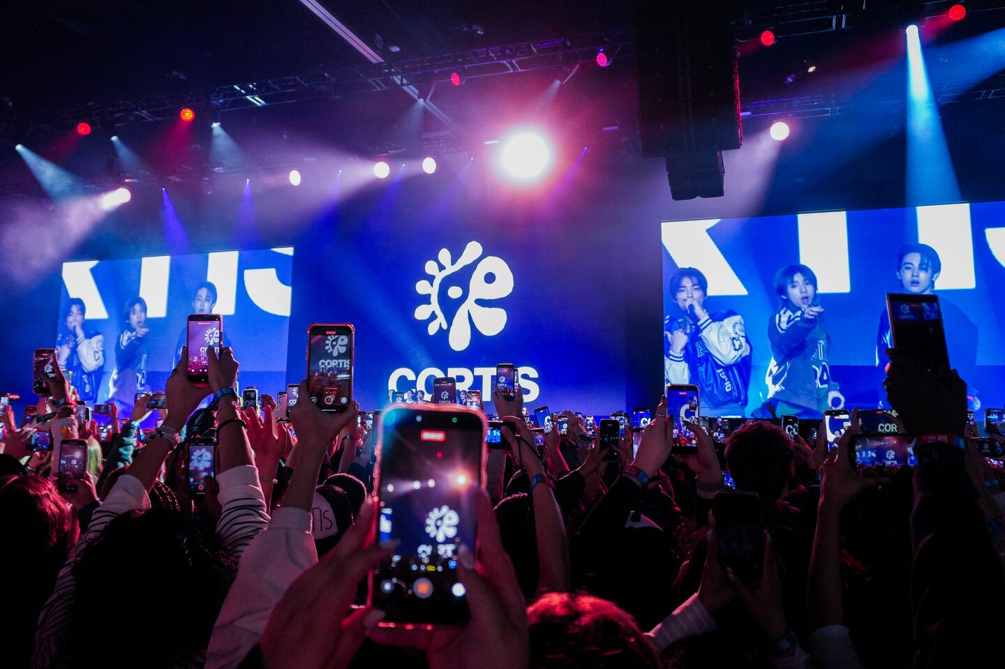 CORTIS makes history as first K-Pop group to open NBA Crossover Concert ...