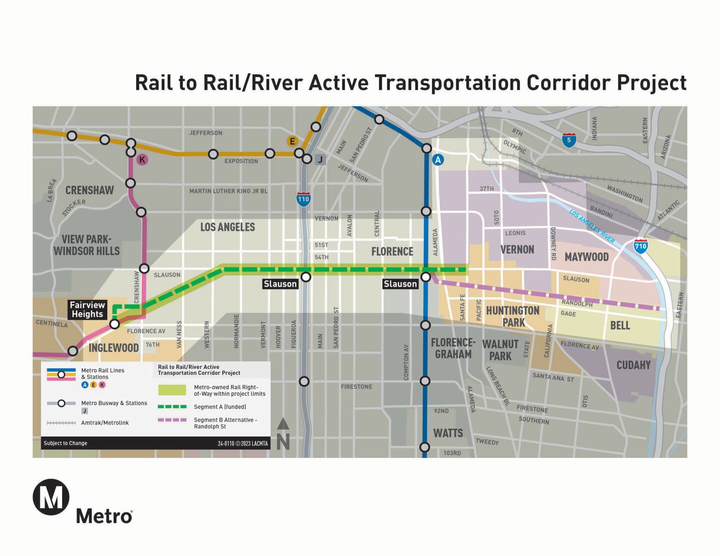 L.A. Metro celebrates opening of Active Transportation Corridor in ...